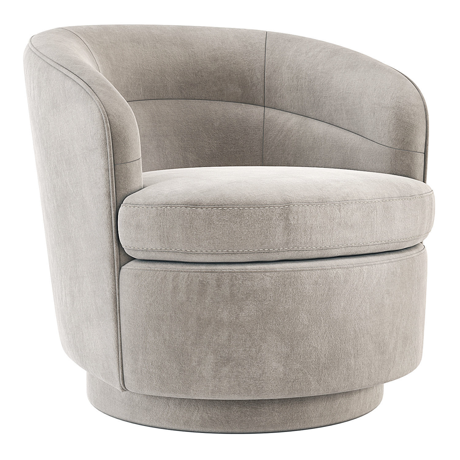 West Elm Viv Swivel Chair 3D model | CGTrader