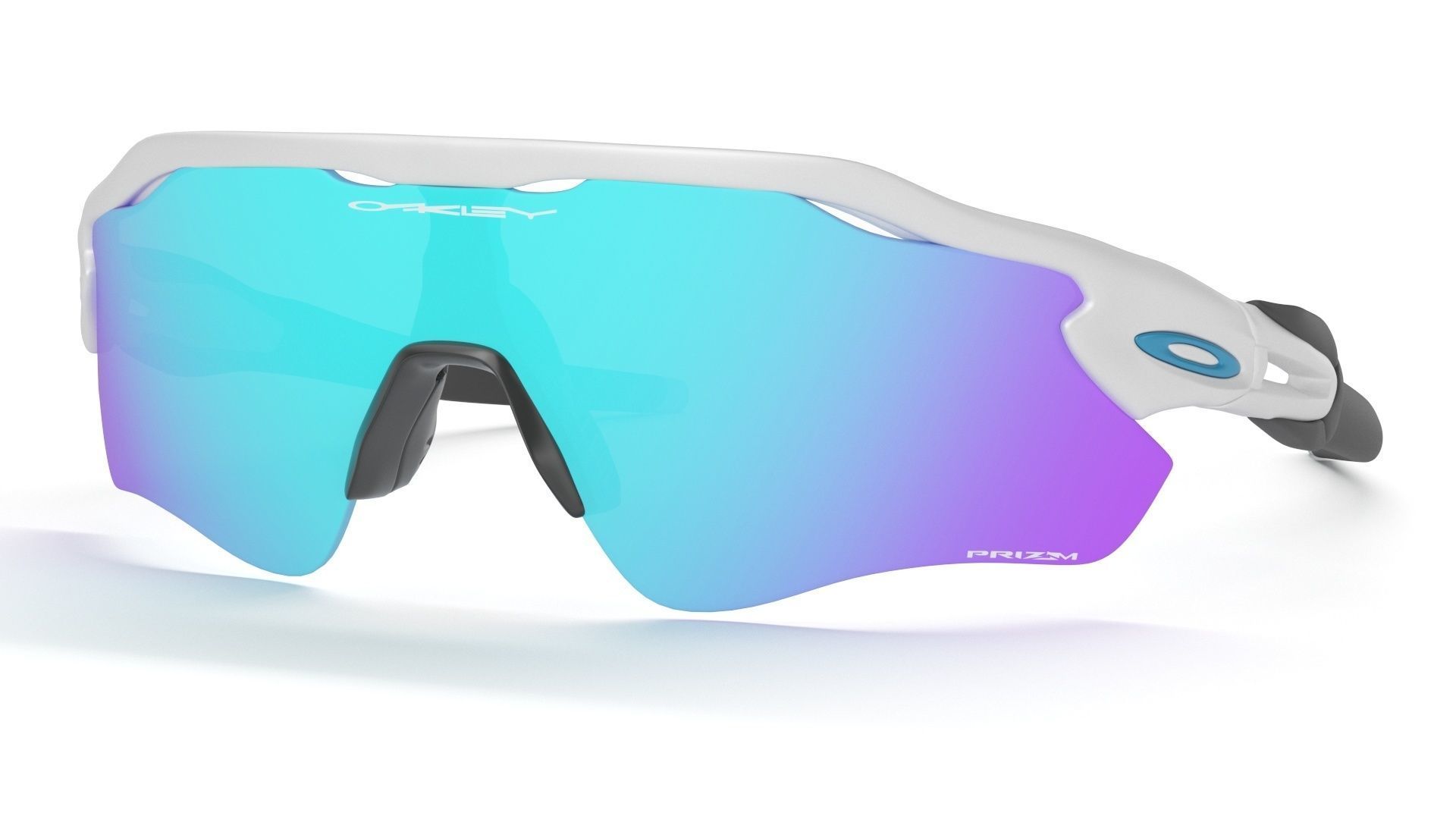 Oakley Radar EV Path Prizm Sapphire Lenses White Frame Sunglass 3D ...