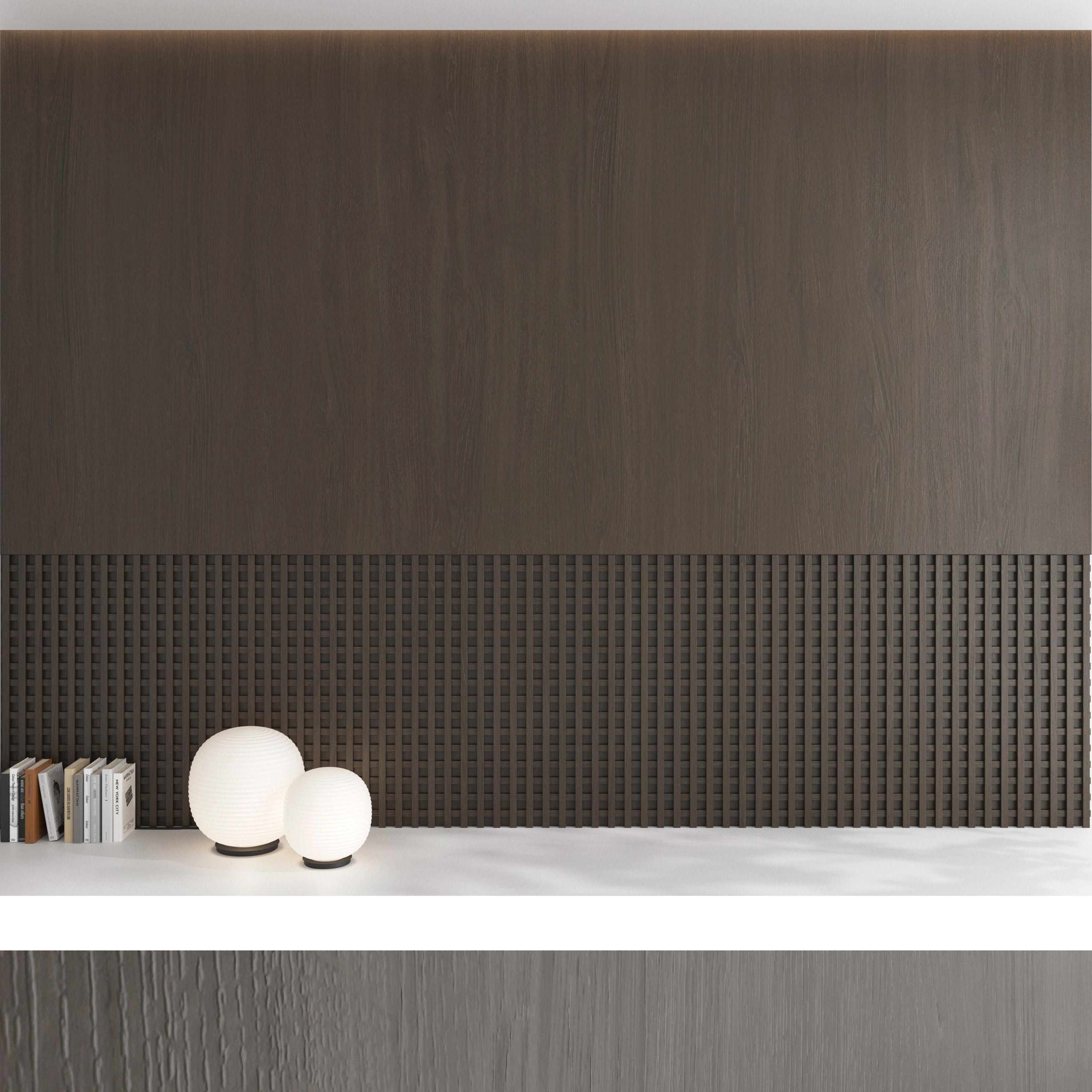 Decorative wall panel set 78 3D model | CGTrader