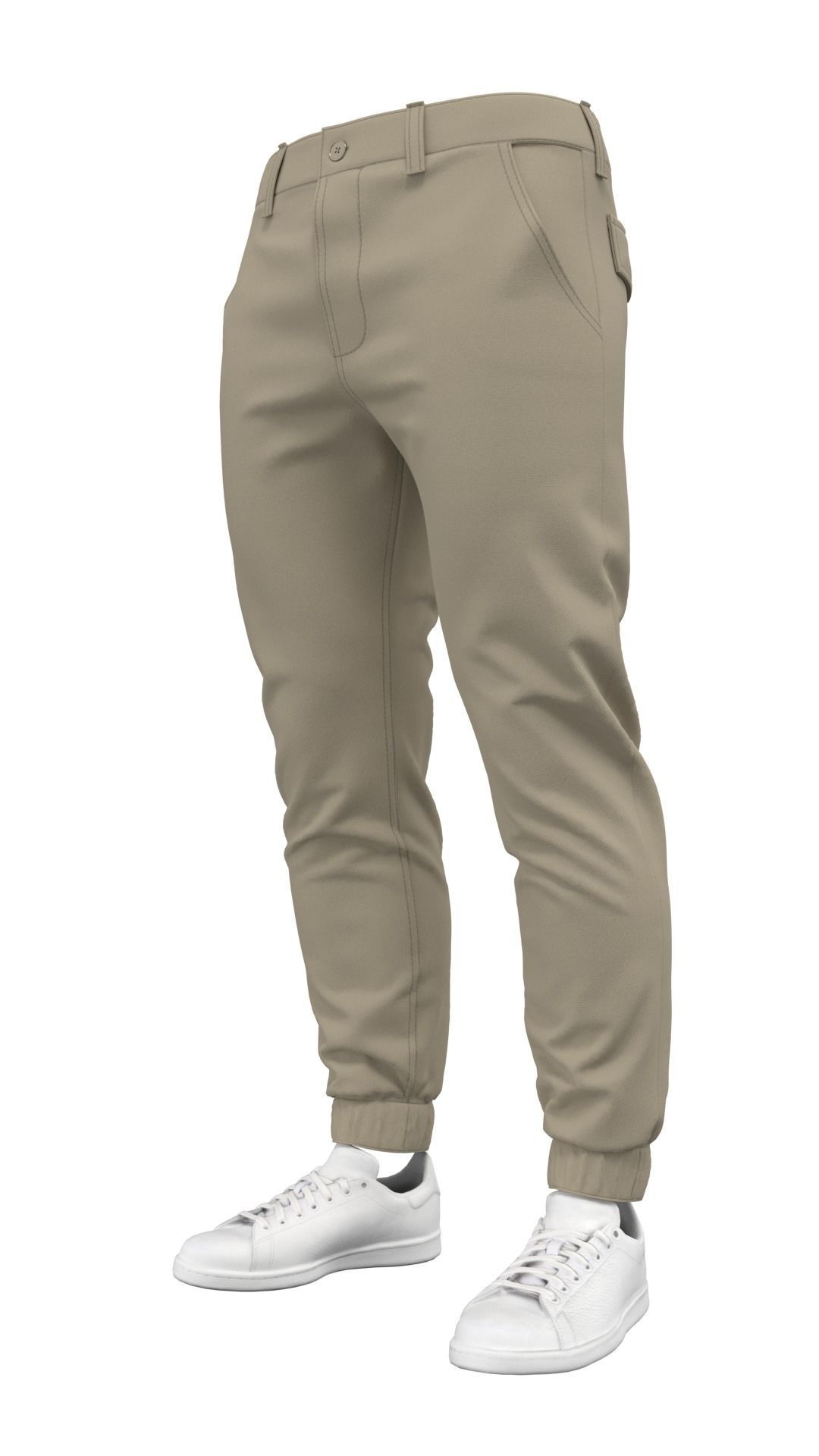 Mens Joggers Pants - Marvelous Designer 3D model | CGTrader