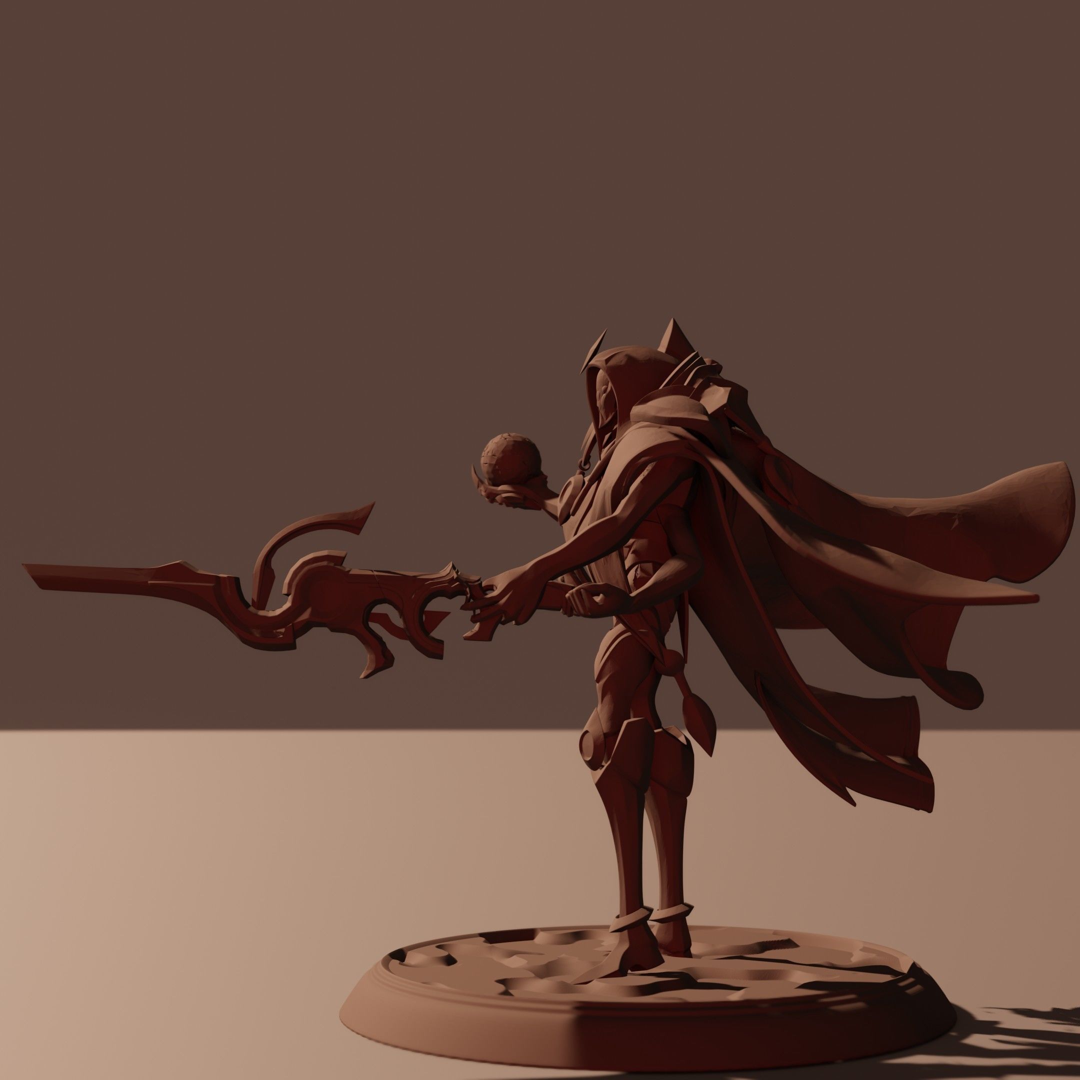 JHIN DARK COSMIC 3D model 3D printable | CGTrader