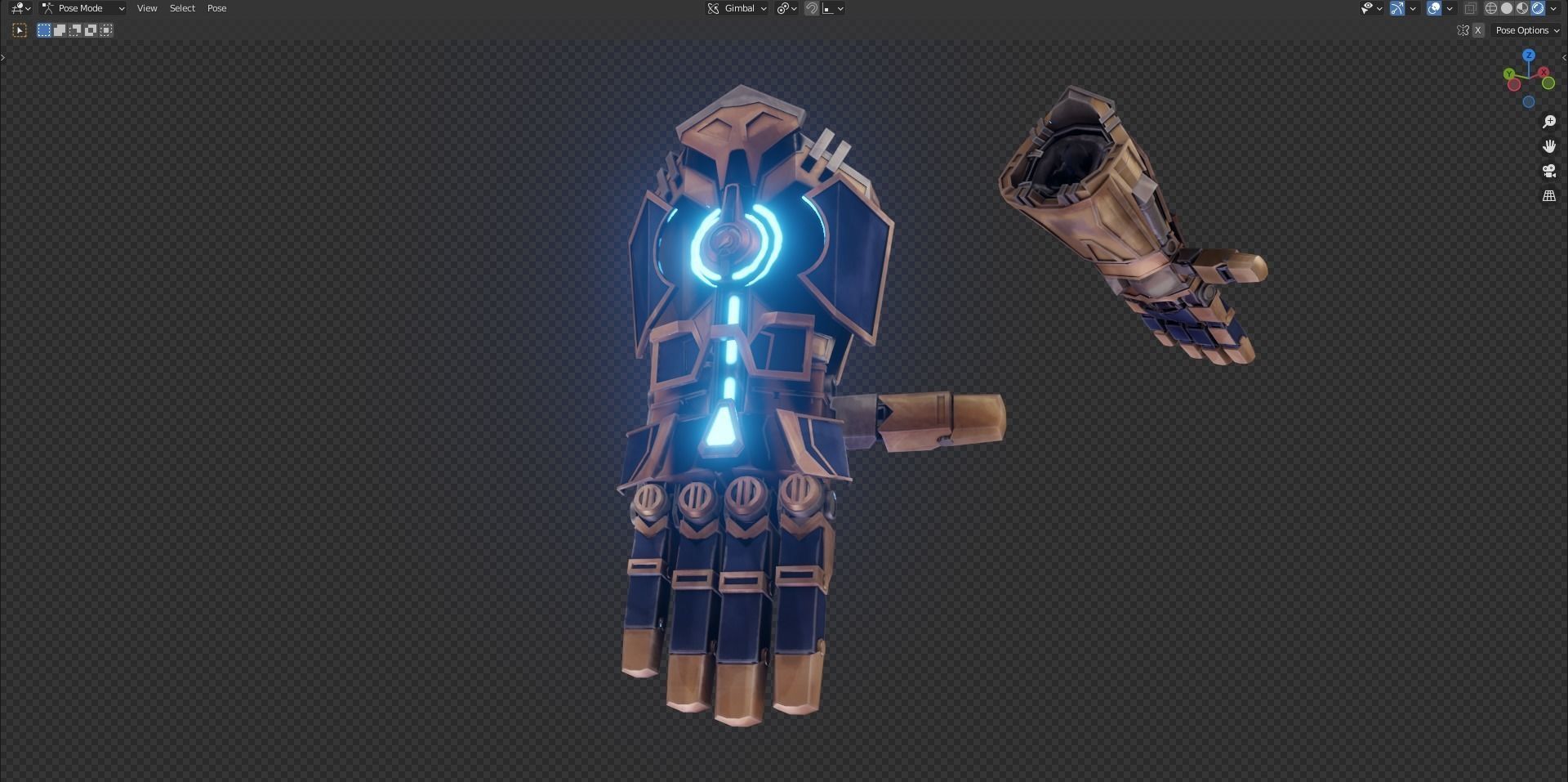 3D model Arcane VI Rig For Blender VR / AR / low-poly | CGTrader