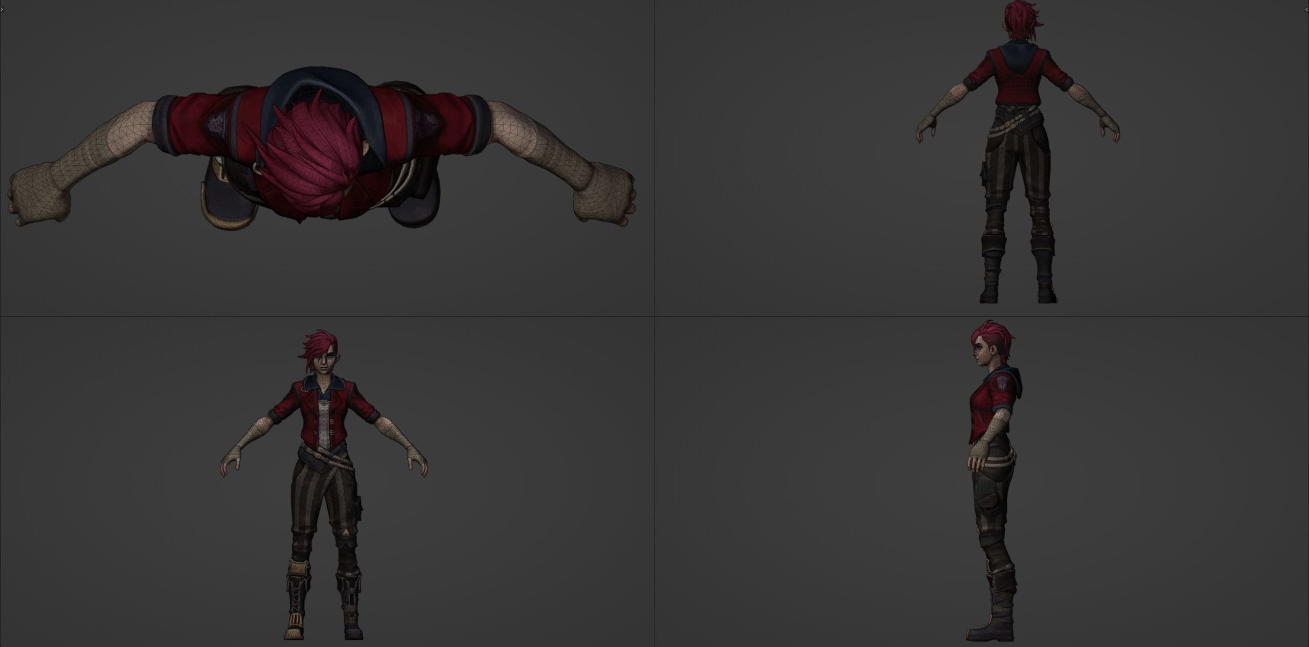 3D model Arcane VI Rig For Blender VR / AR / low-poly | CGTrader