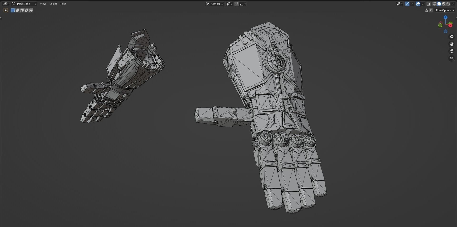 3D model Arcane VI Rig For Blender VR / AR / low-poly | CGTrader