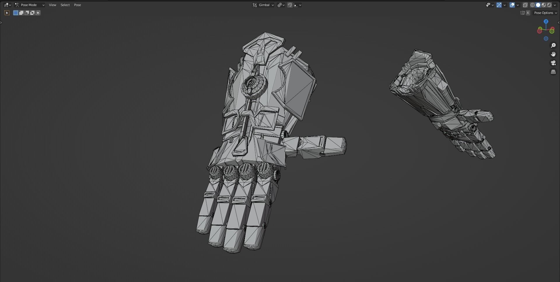 3D model Arcane VI Rig For Blender VR / AR / low-poly | CGTrader