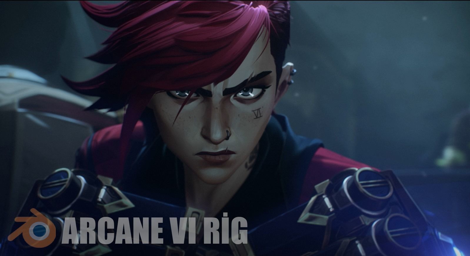 3D model Arcane VI Rig For Blender VR / AR / low-poly | CGTrader