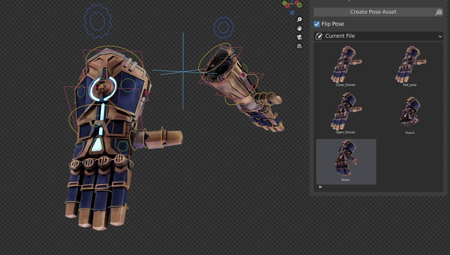 3D model Arcane VI Rig For Blender VR / AR / low-poly | CGTrader