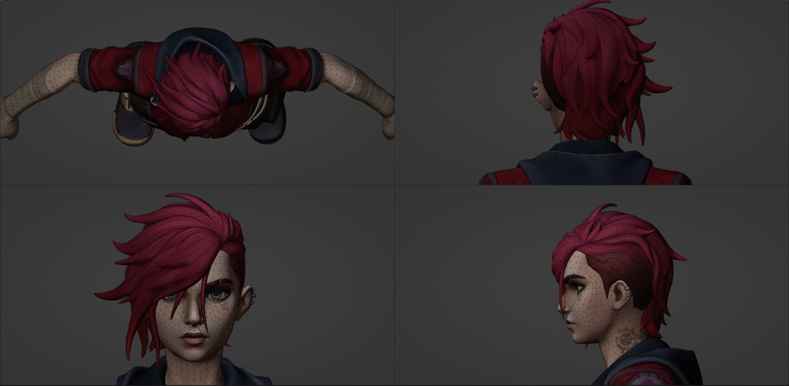 3D model Arcane VI Rig For Blender VR / AR / low-poly | CGTrader