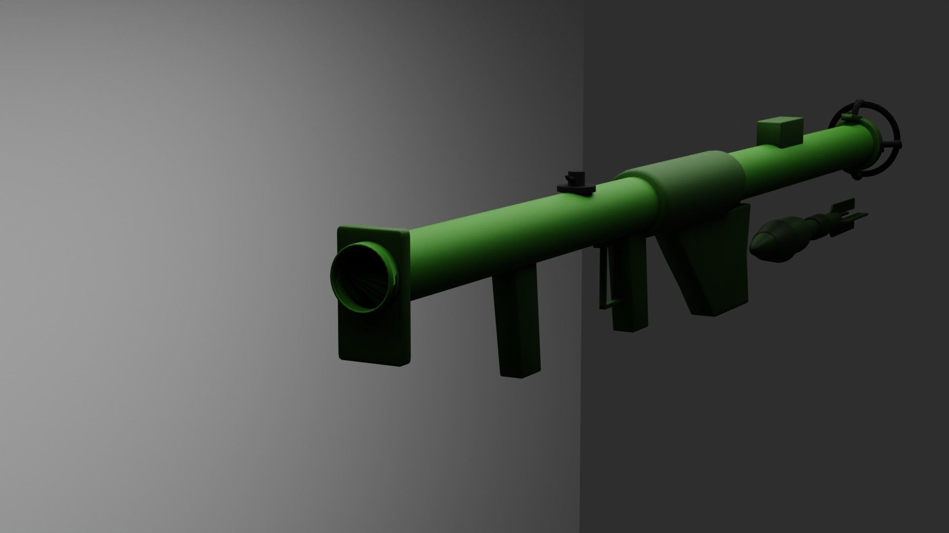 elithabeth from gintama with bazoka 3D model | CGTrader