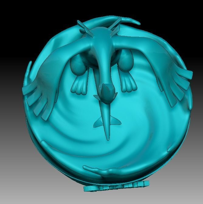 Lugia - Pokemon 3D model 3D printable | CGTrader