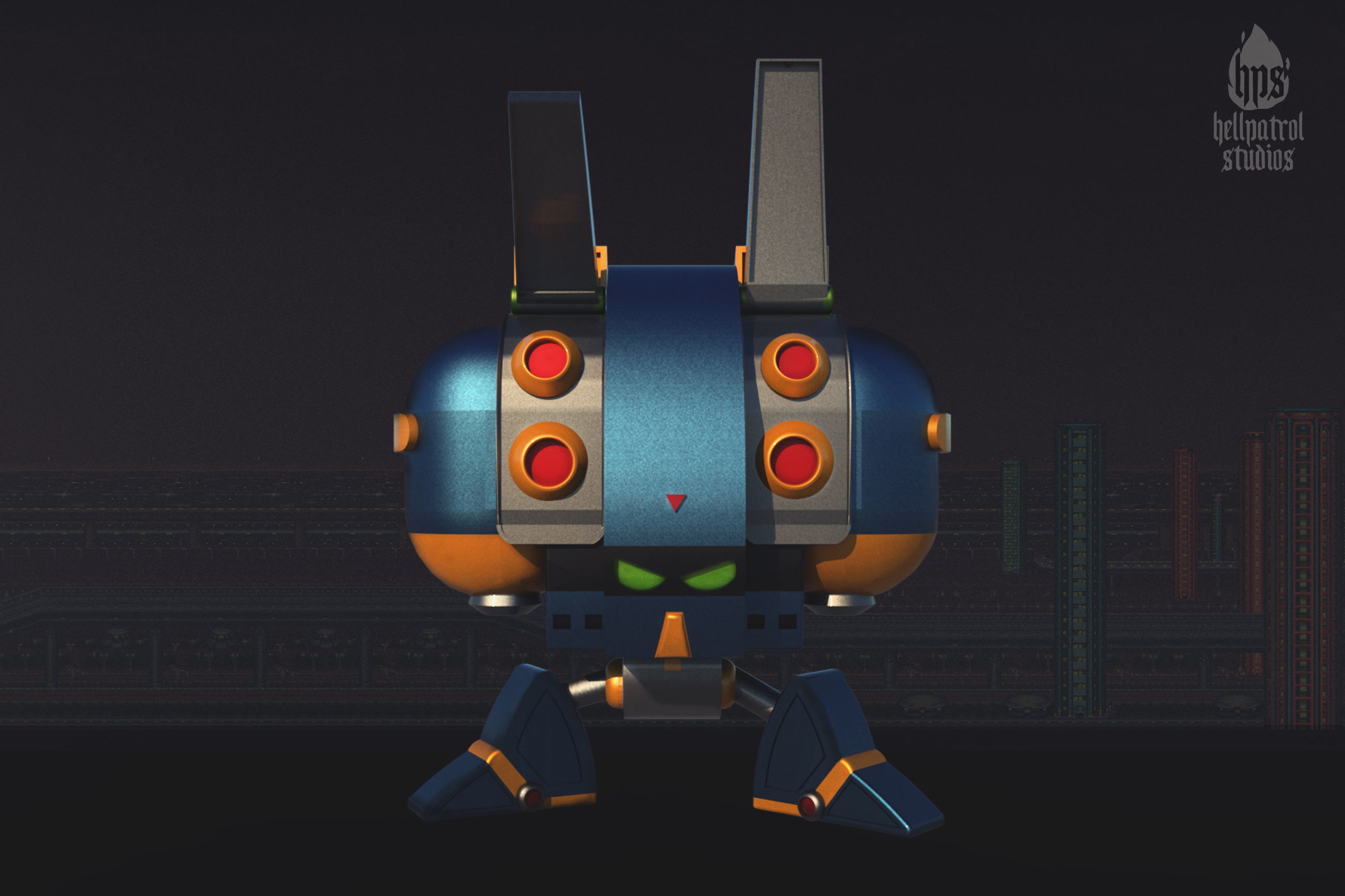 Gun Volt 3D model | CGTrader