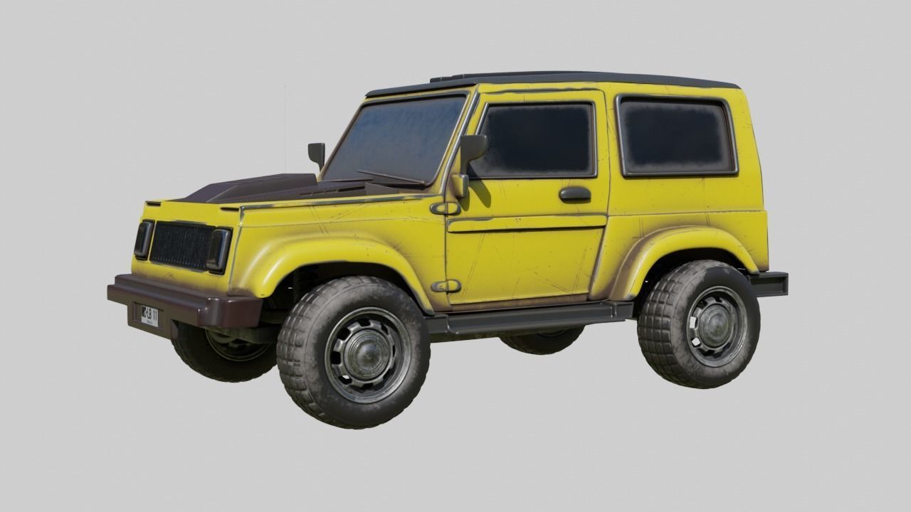 Off Road Car 3D model | CGTrader