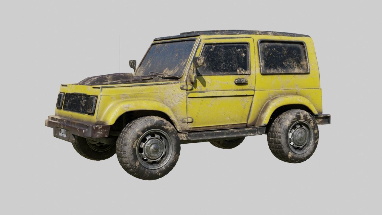 Off Road Car 3D model | CGTrader