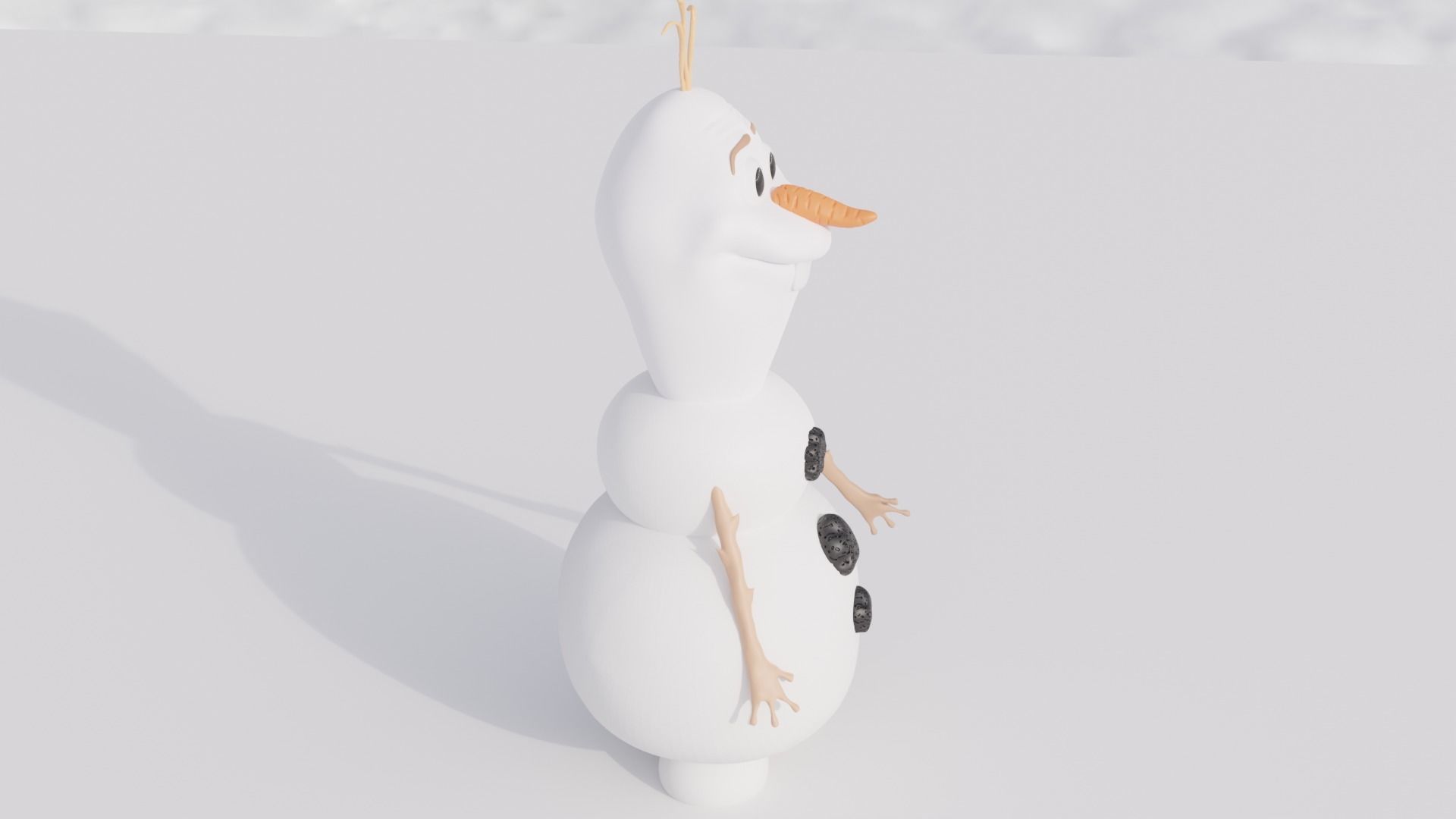 3D model Olaff olaf from frozen VR / AR / low-poly | CGTrader