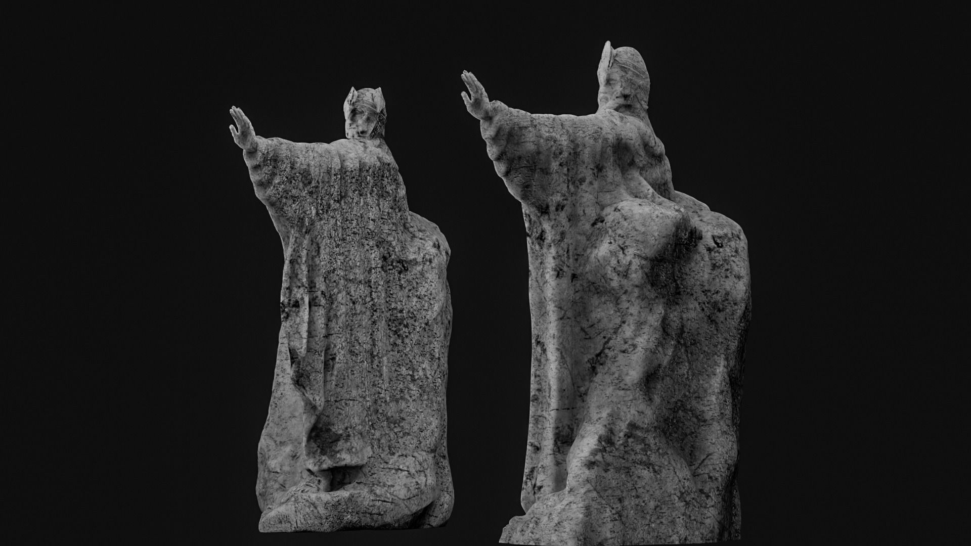 Argonath from Lord of The Rings free 3D model | CGTrader