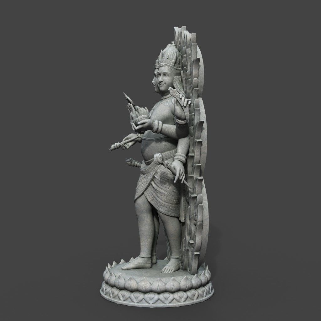 3D model Hindu God Statue 16K HD Texture - 220826 VR / AR / low-poly ...