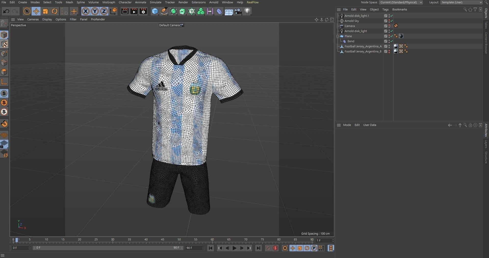 Football Jersey 3D model | CGTrader