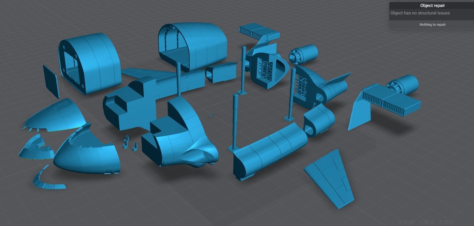 Thunderbird 2 scale model 3D model 3D printable | CGTrader
