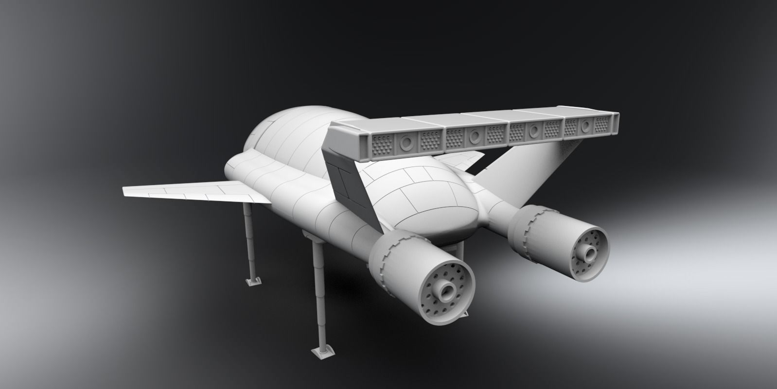 Thunderbird 2 scale model 3D model 3D printable | CGTrader