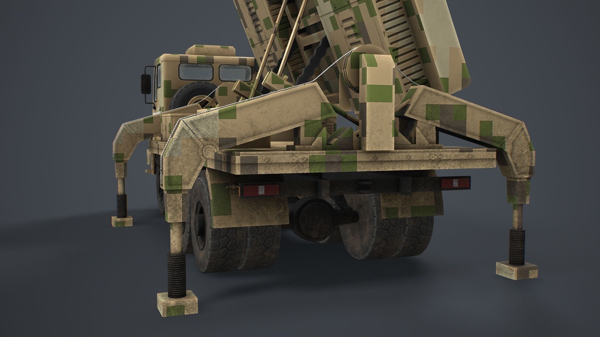 3D model LLQ305A Radar TYPE305A VR / AR / low-poly | CGTrader