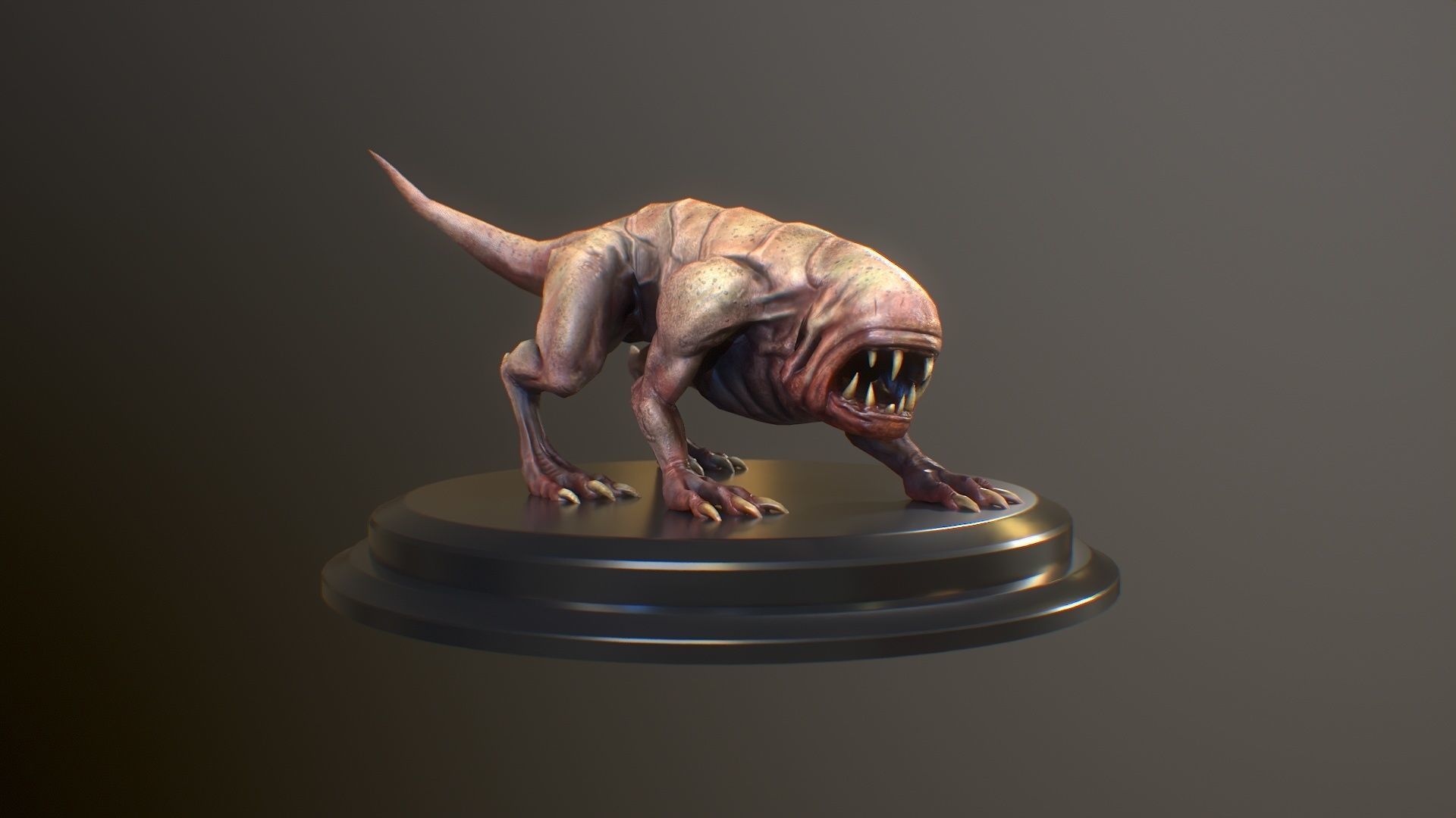 3D model Monster 2 creature VR / AR / low-poly | CGTrader