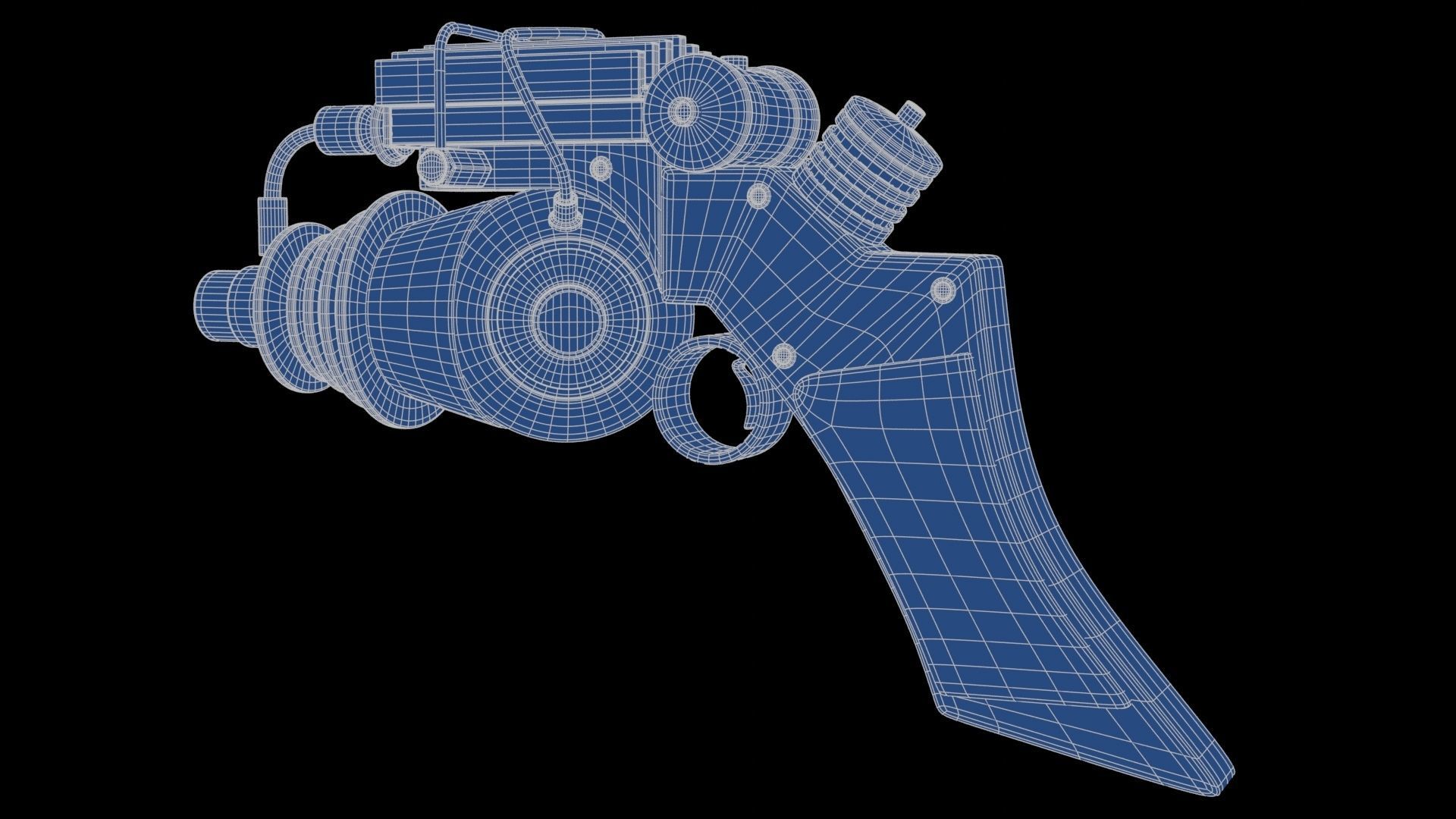 Fantasy Gun 24 3D model | CGTrader