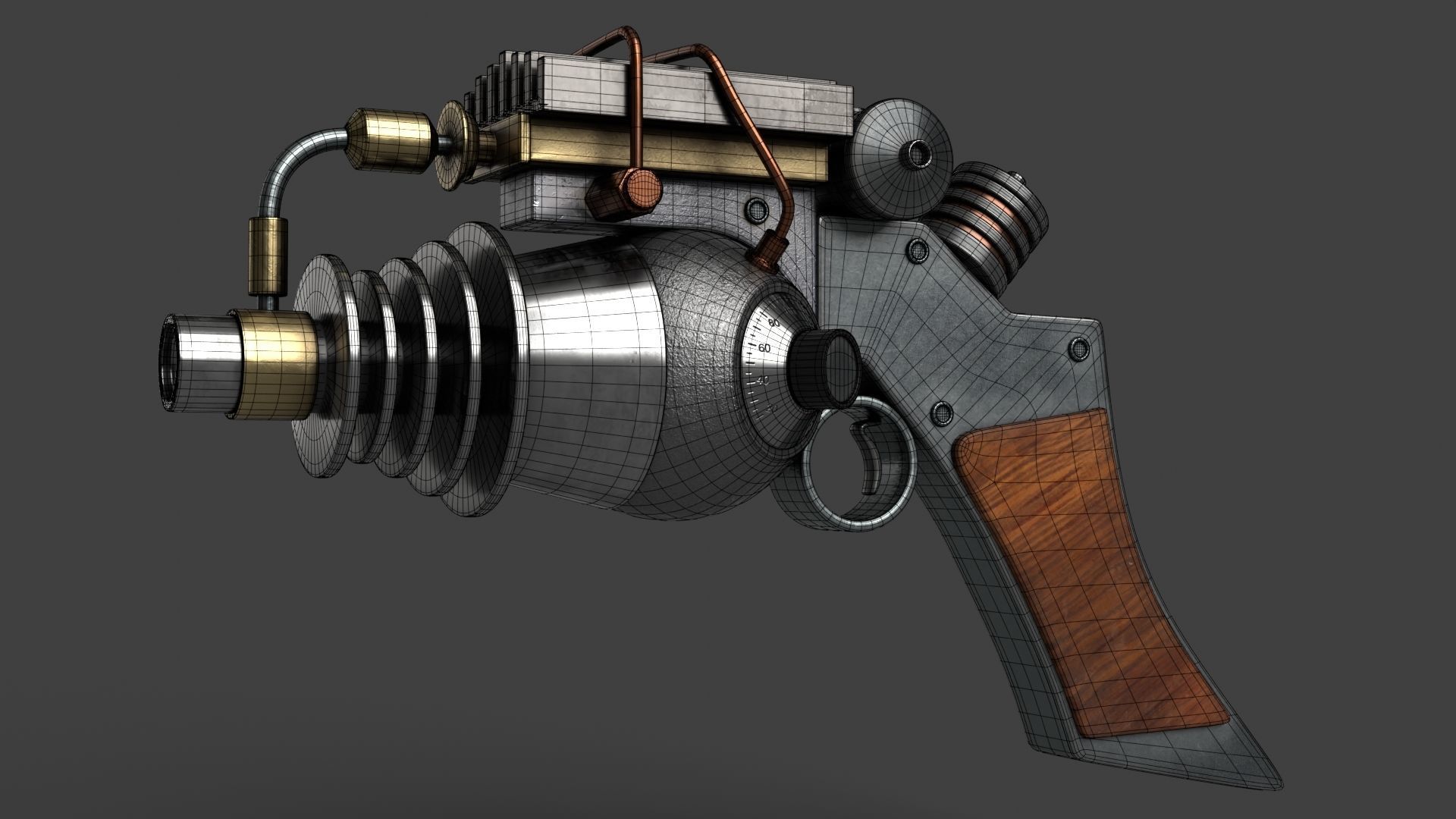 Fantasy Gun 24 3D model | CGTrader