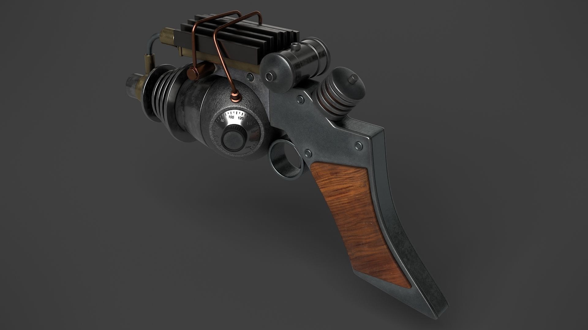 Fantasy Gun 24 3D model | CGTrader