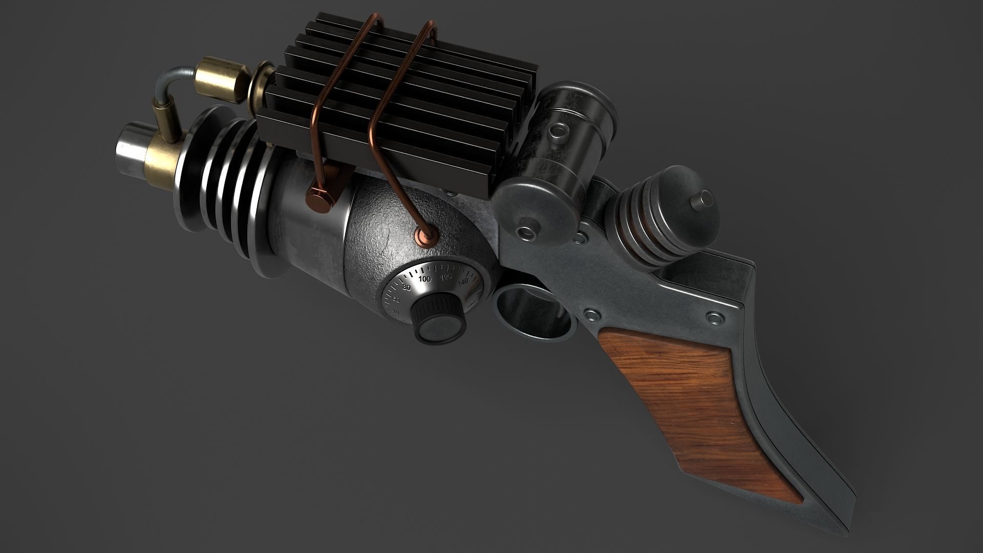 Fantasy Gun 24 3D model | CGTrader