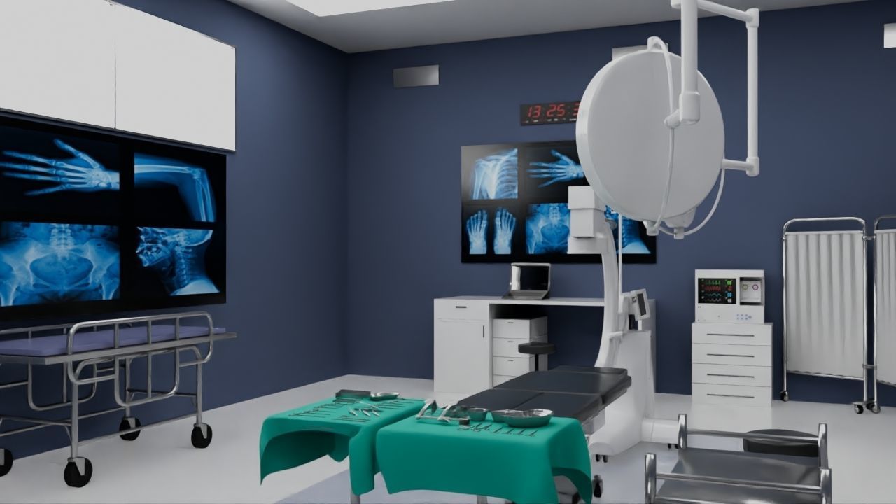 Surgery Room 3D model | CGTrader