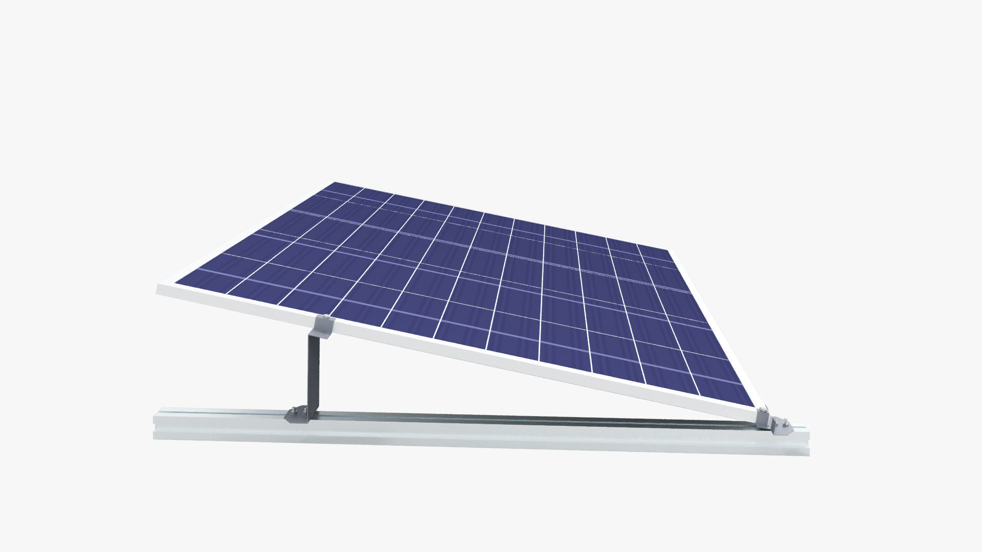 Roof Solar Panel 3D model | CGTrader
