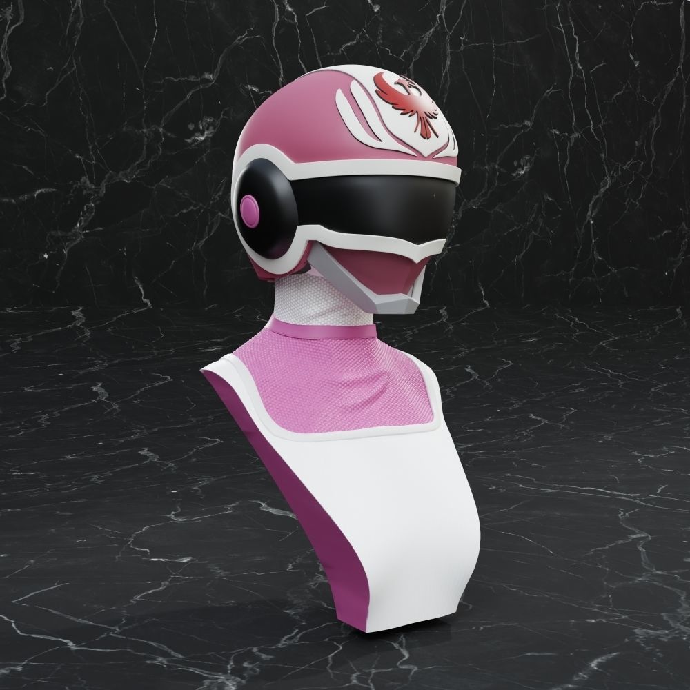 Dengeki Sentai Changeman Busts - 5 Characters - 3D Printable 3D model ...