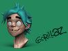 Stylized head of Gorillaz 3D model | CGTrader