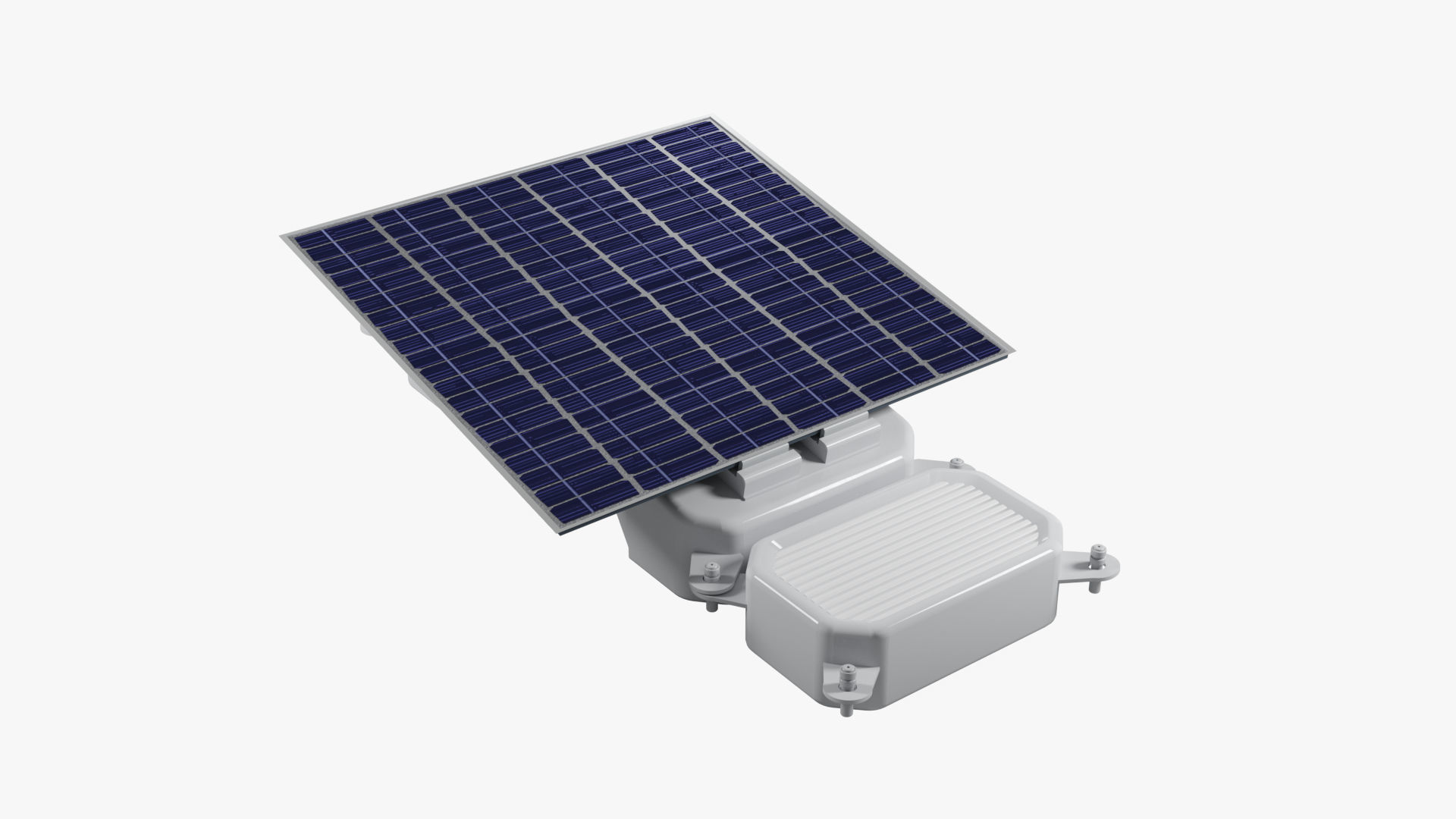 Floating Solar Panel 3D model | CGTrader