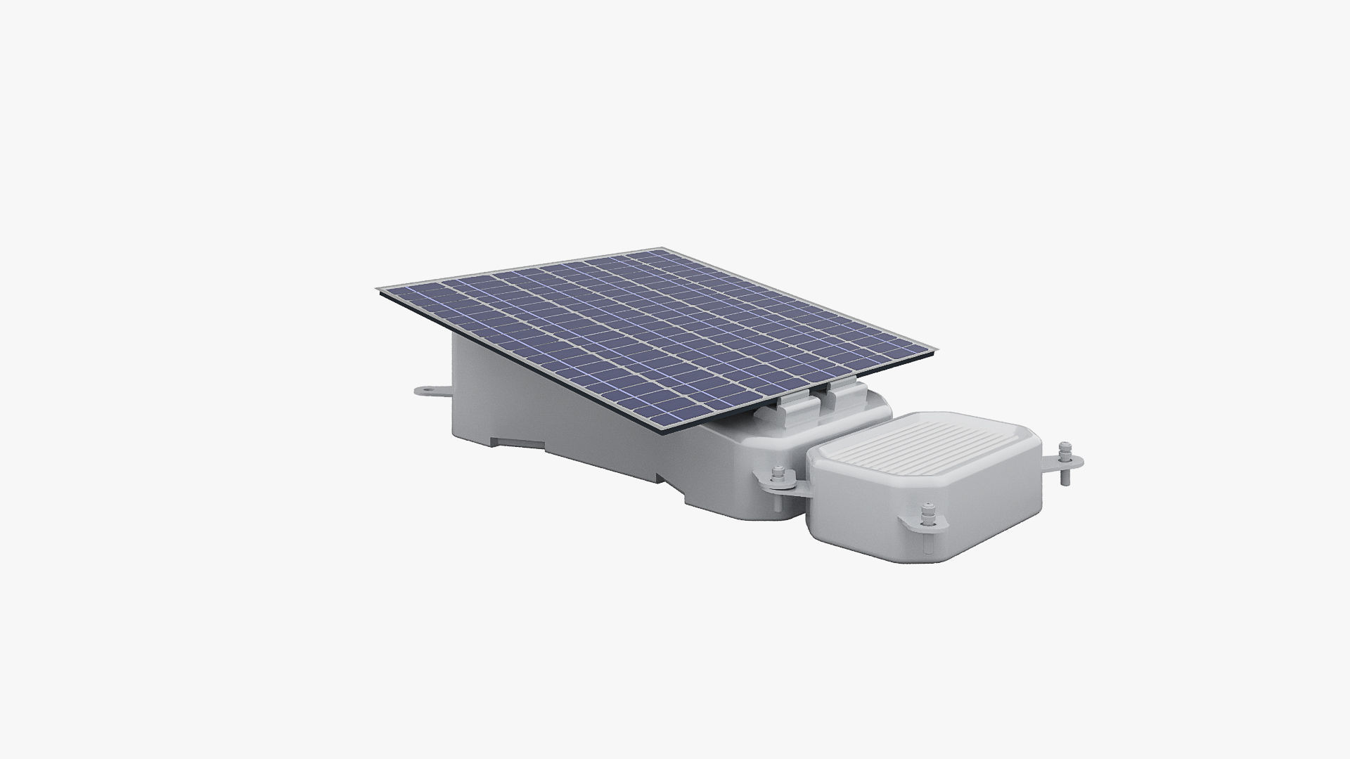 Floating Solar Panel 3D model | CGTrader
