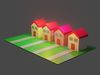 Free low poly simple house for free game asset free VR / AR / low-poly ...