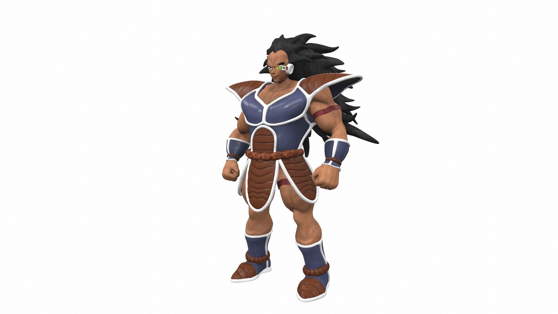 Raditz from Dragon Ball 3D model | CGTrader