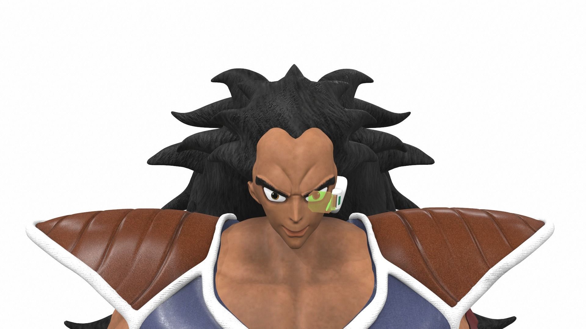 Raditz from Dragon Ball 3D model | CGTrader