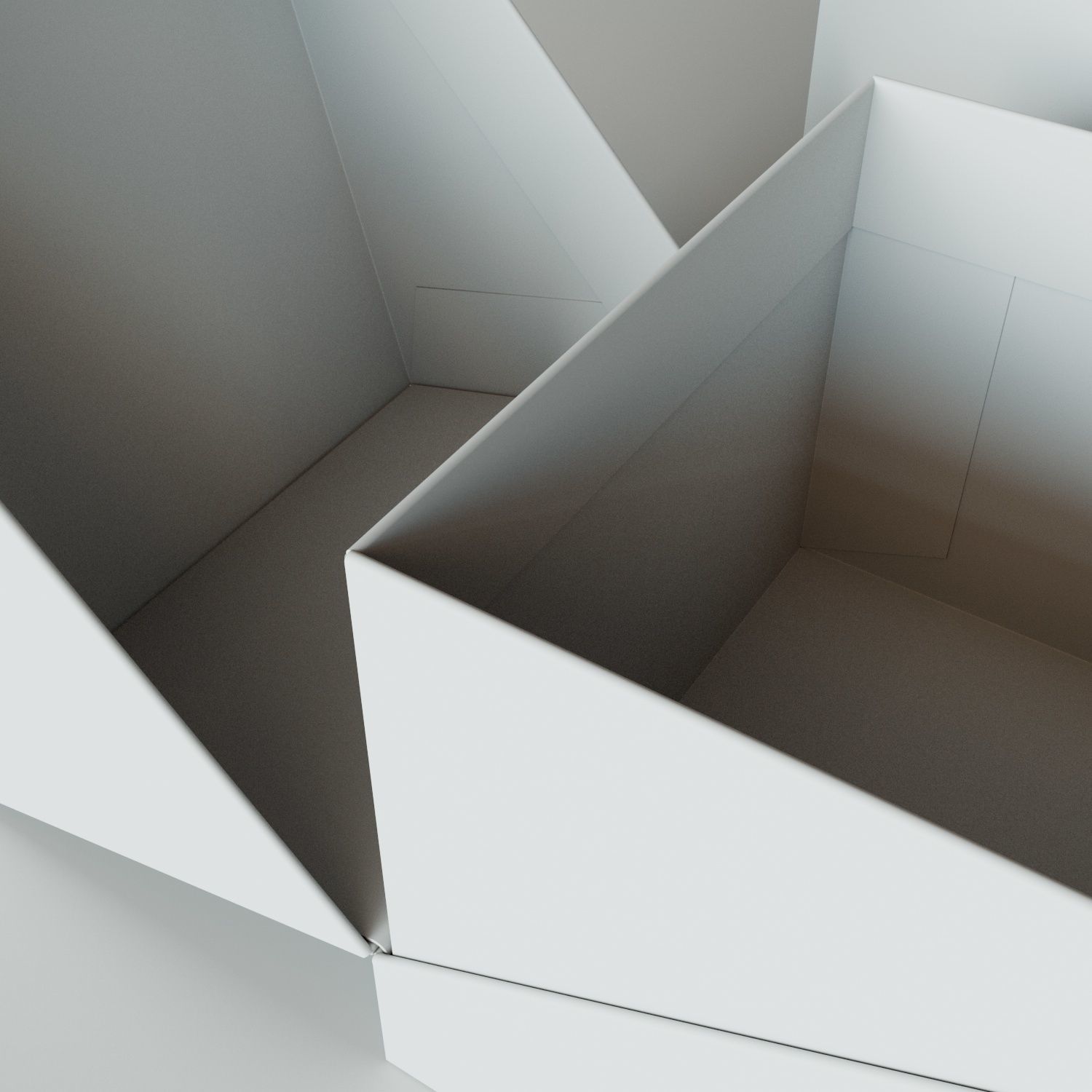 ANGLED CUFF RING BOX - Package 3D model 3D model | CGTrader