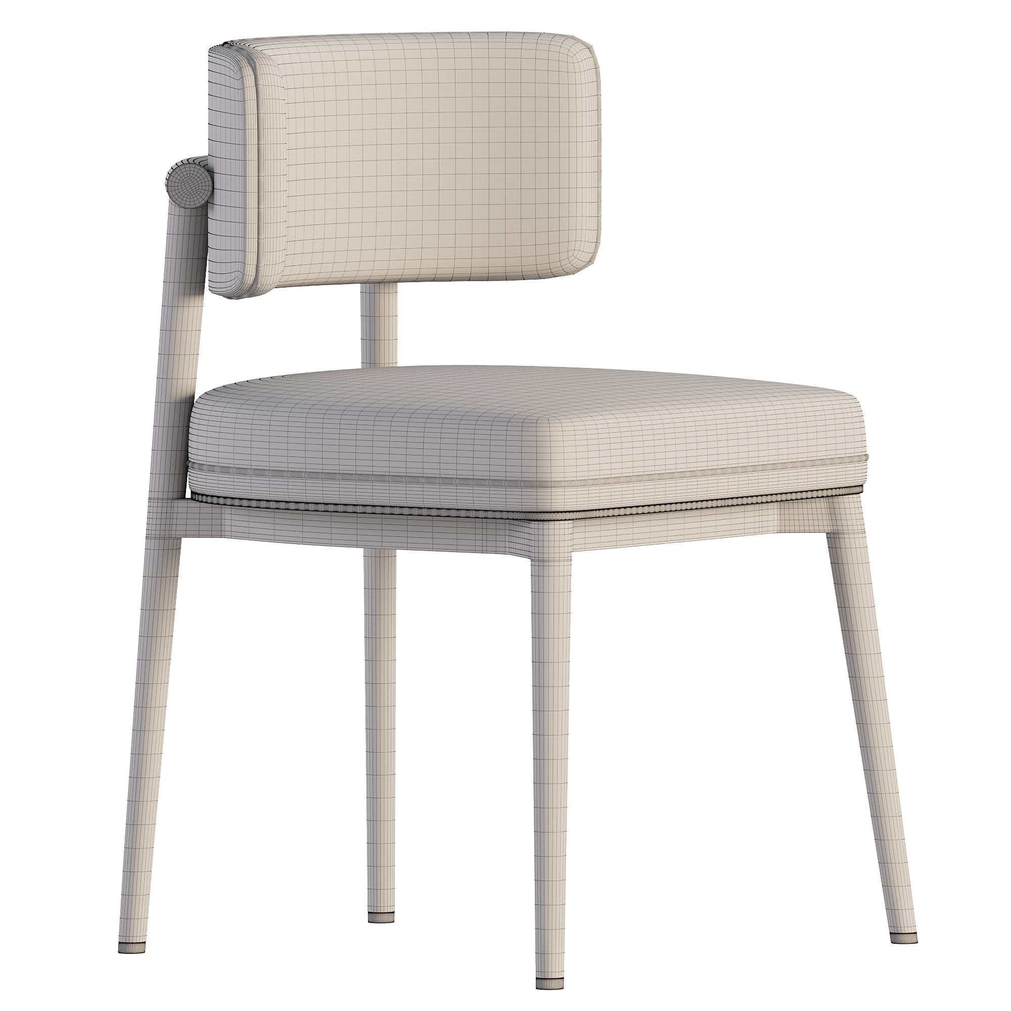 Frank dining chair by ASTER 3D model | CGTrader