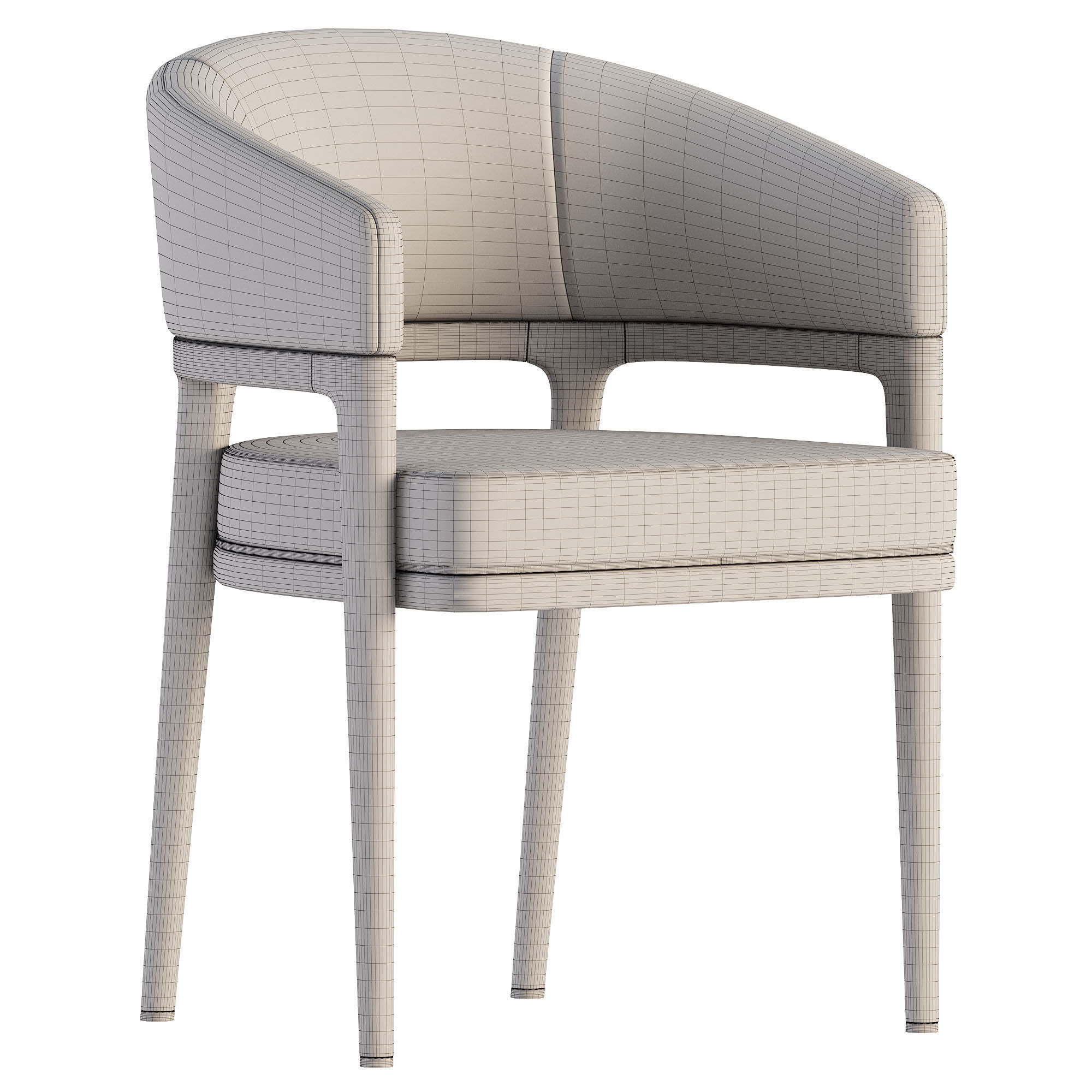 Mark dining chair by ASTER 3D model | CGTrader