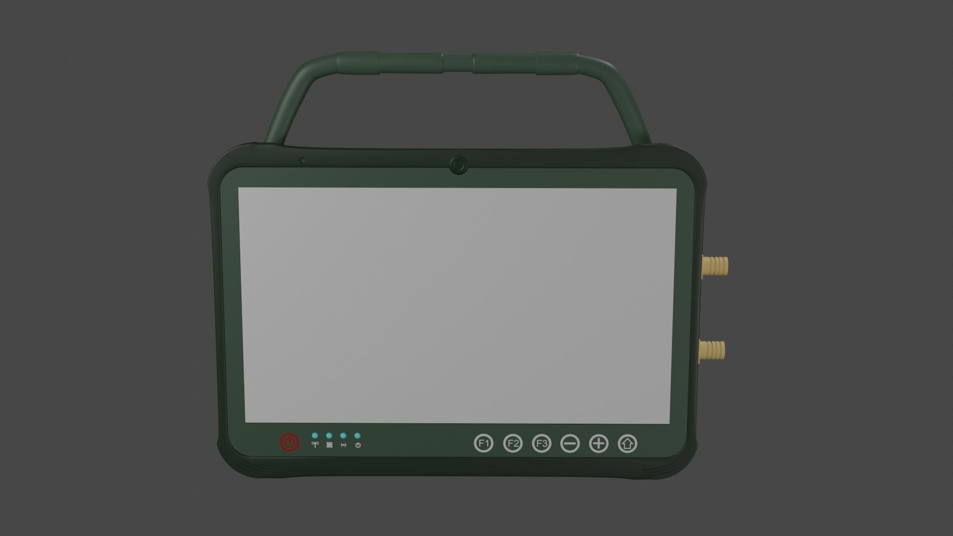 military tablet free 3D model | CGTrader