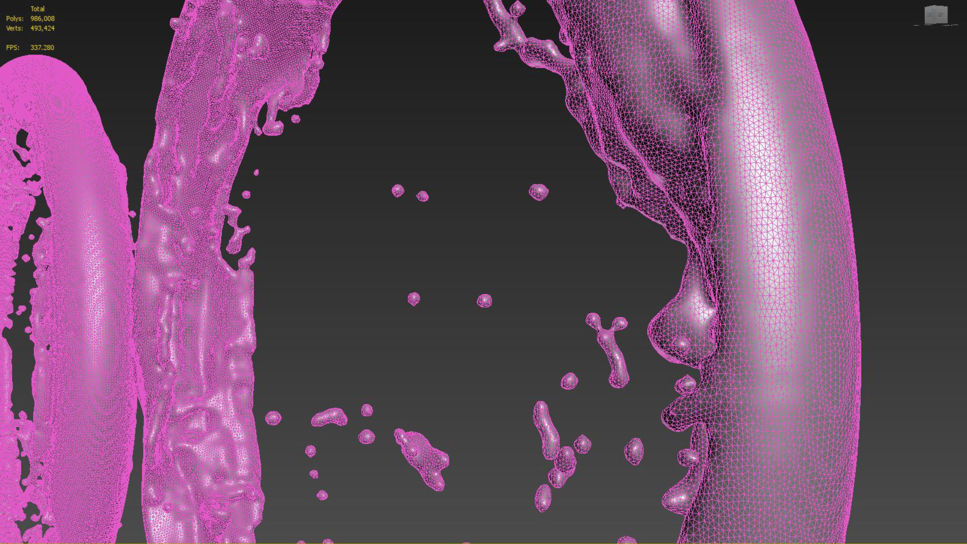 Water Splash Circle Animation 3D model animated | CGTrader