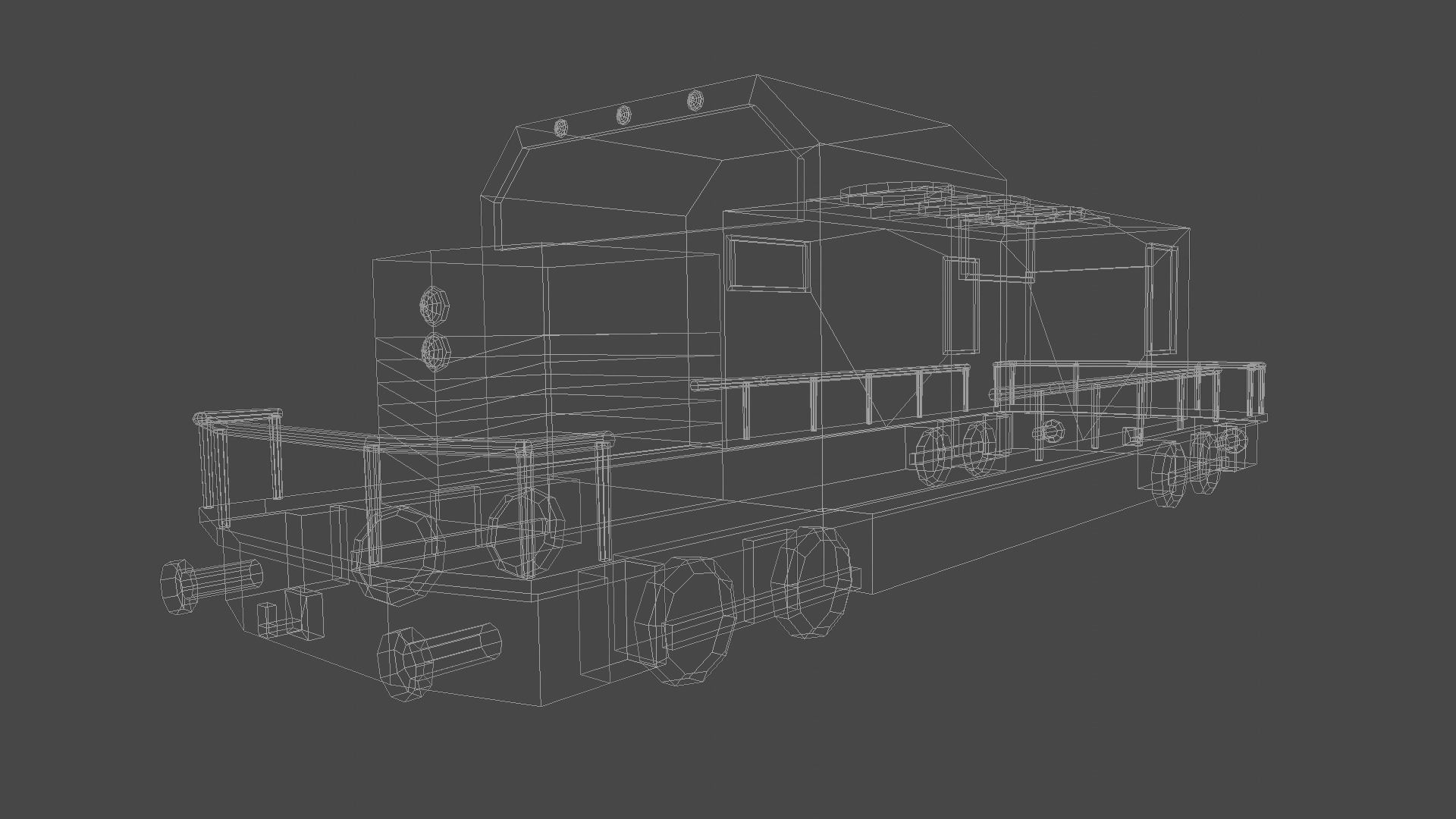 Lowpoly Train car free VR / AR / low-poly 3D model | CGTrader