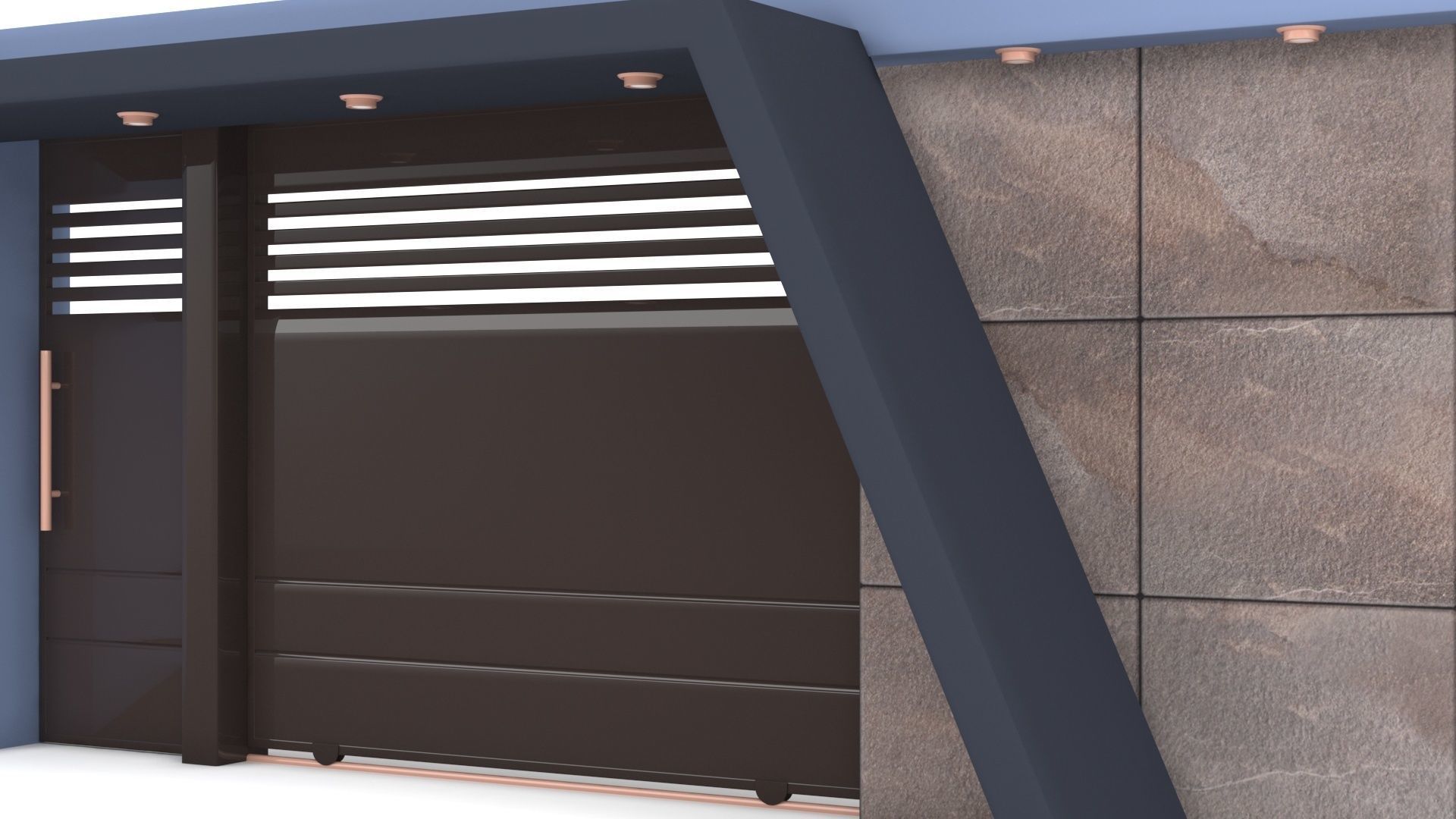 3D model Fence and Gate 07 PBR VR / AR / low-poly | CGTrader