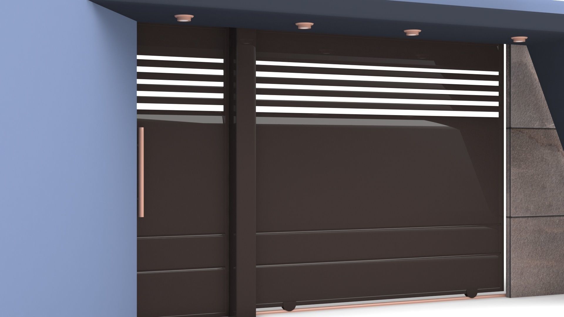 3D model Fence and Gate 07 PBR VR / AR / low-poly | CGTrader