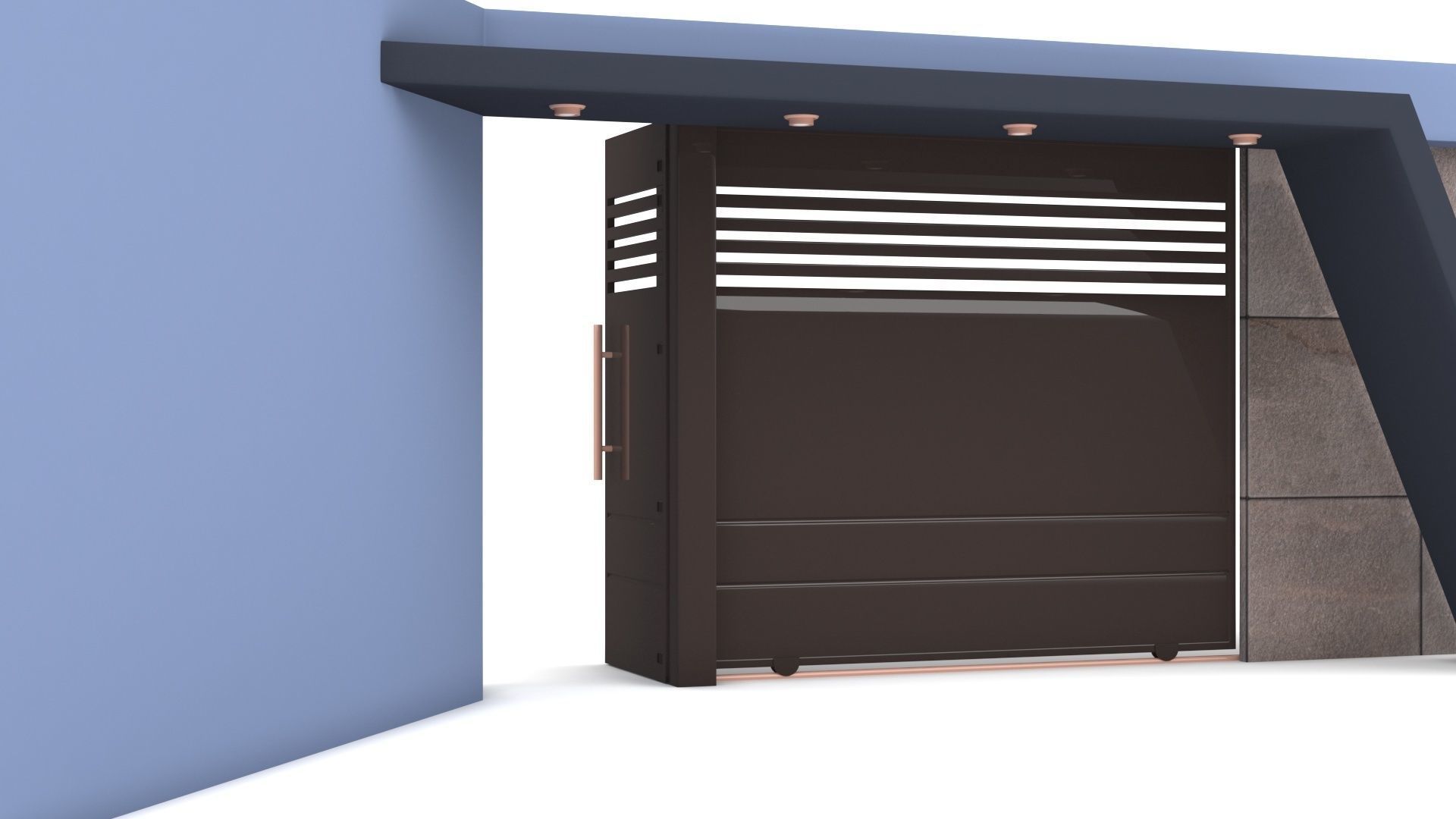 3D model Fence and Gate 07 PBR VR / AR / low-poly | CGTrader