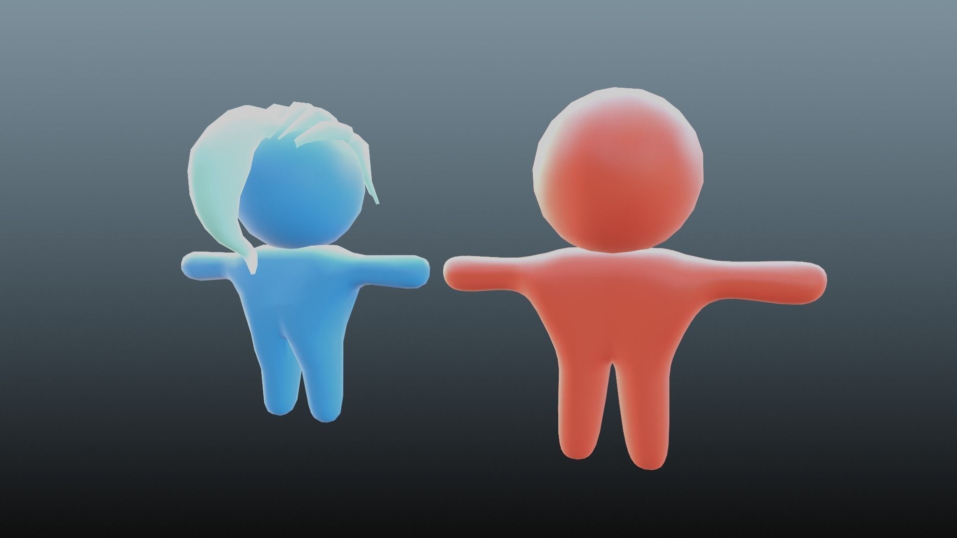 3D model Fire And Water VR / AR / low-poly | CGTrader