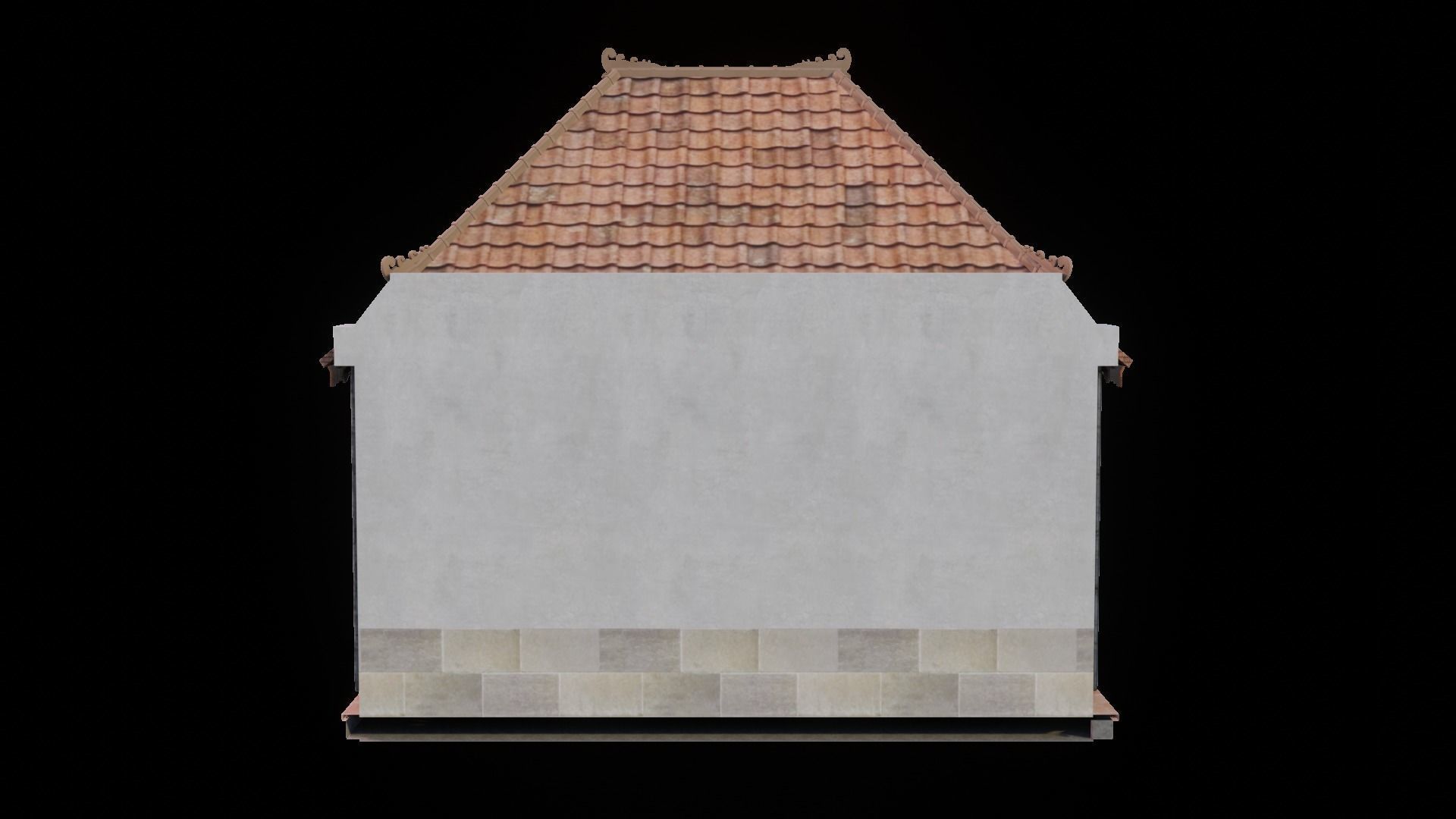Rumah Adat Bale Manten - Bali 3D model | CGTrader