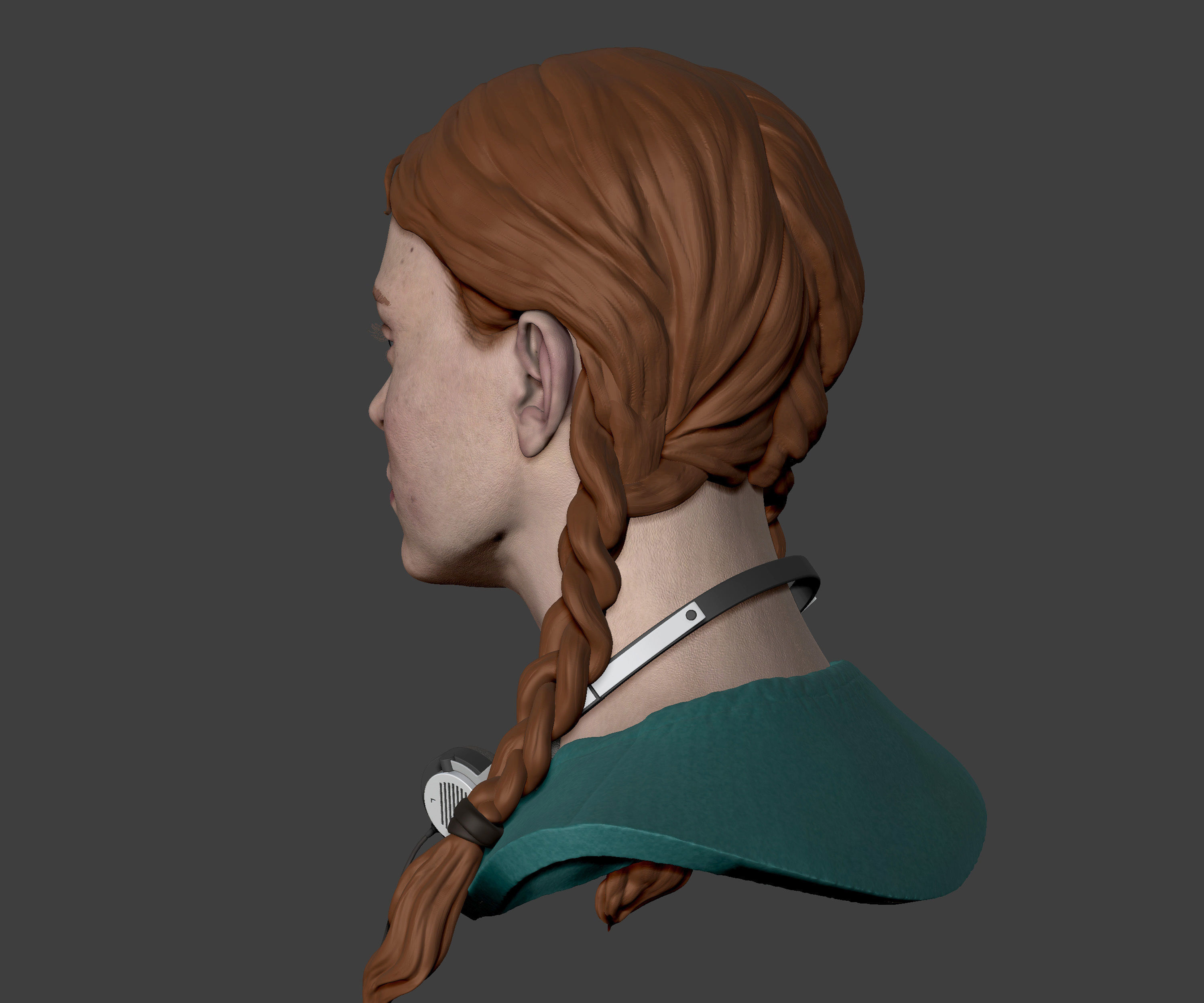 Max Mayfield Head 3D model | CGTrader